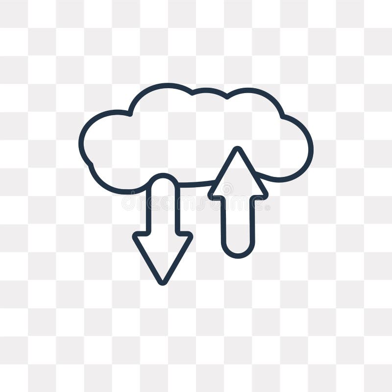 Transfer Vector Icon Isolated on Transparent Background, Transfer ...