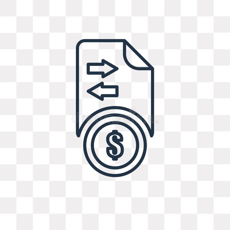 Transfer Vector Icon Isolated on Transparent Background, Transfer ...