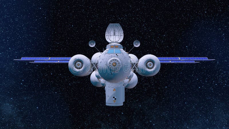 Transfer Vehicle stock image. Image of spaceship, science - 63192481