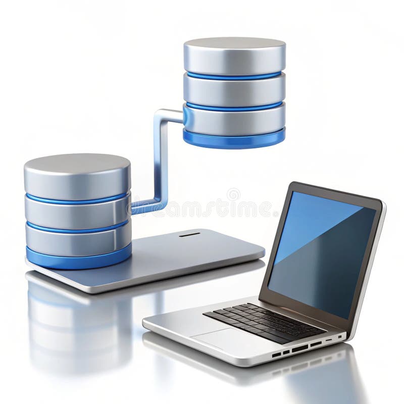 Transferencia Automatizada De Datos En Sistemas Digitales Stock de ...