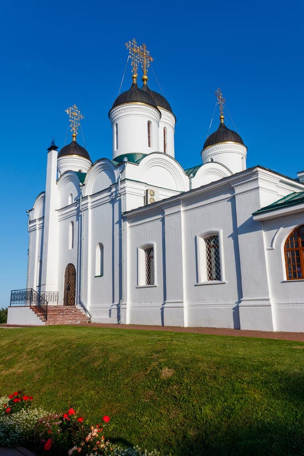 Transfiguration Cathedral in Transfiguration Monastery in Murom, Russia ...