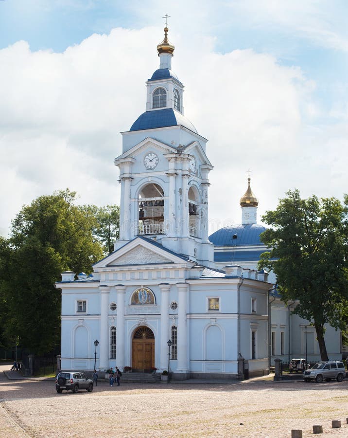 Transfiguration Cathedral in Vyborg City Editorial Image - Image of ...