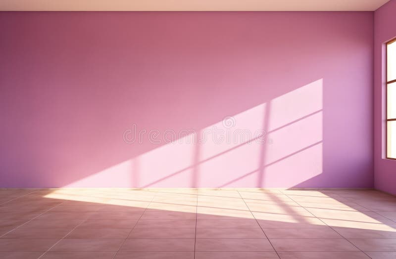 Step into Serenity: a Dreamy Empty Room with a Light Pink Touch Stock ... Step into Serenity: a Dreamy Empty Room with a Light Pink Touch Stock ...