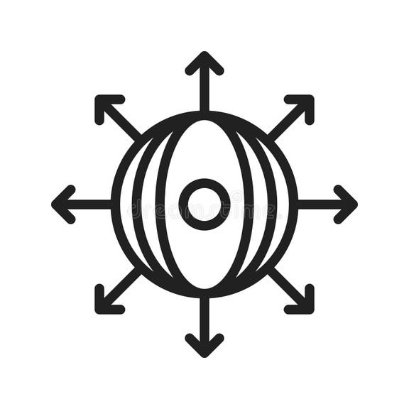 Transform and Deployment Icon Image. Stock Vector - Illustration of ...