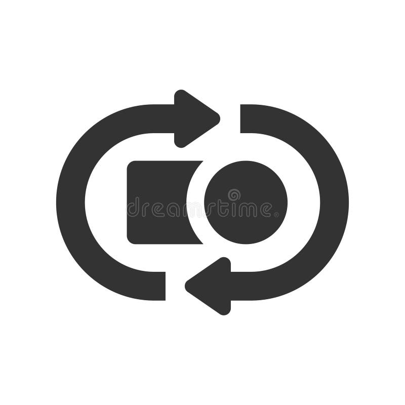 Transform Icon stock vector. Illustration of vector - 326601582