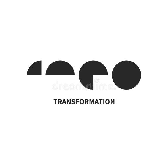 Transform Icon, Abstract Transformation Logo, Coaching Stock Vector ...