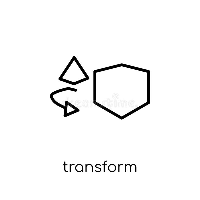 Transform Icon from Geometry Collection. Stock Vector - Illustration of ... Transform Icon from Geometry Collection. Stock Vector - Illustration of ...