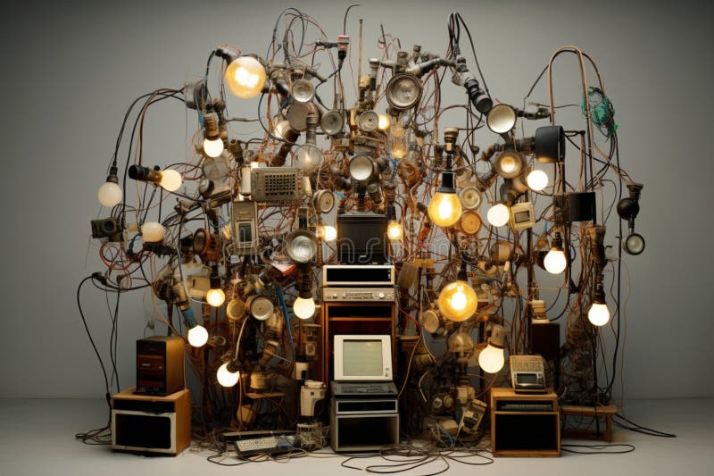 Transform Outdated or Discarded Technology into a Visually Striking Art ...