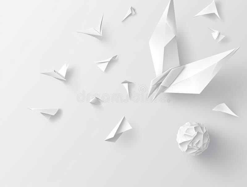 In Transform and Succeed, the Metaphor of Paper Being Transformed into ...