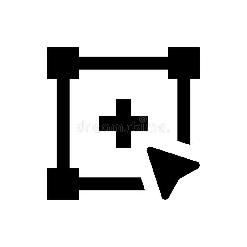 Transform tool icon stock vector. Illustration of rectangle - 223997051