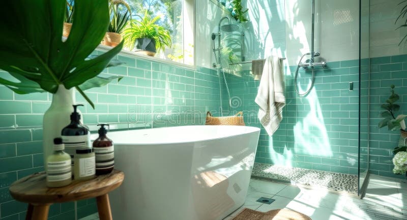 Transform Your Bathroom Into A Serene Oasis With Lush Greenery Natural