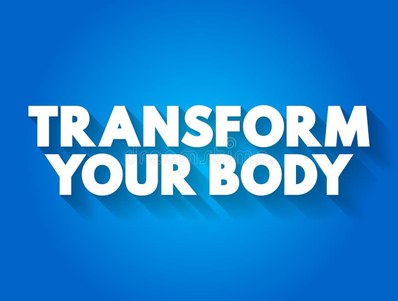 Body Transform Stock Illustrations – 346 Body Transform Stock ...