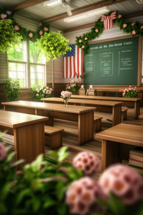 Classroom with History Themed Decoration Discover Learning from the ...