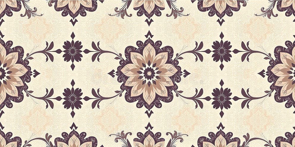 Elegant Floral Pattern Overlays Delicate Botanical Watermarks for ...
