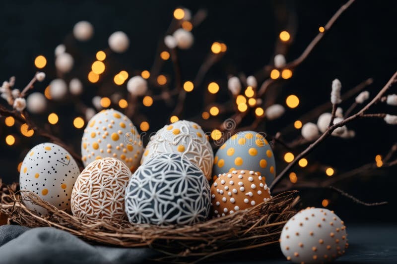 Discover Unique Easter Egg Decorations with Intricate Designs, Turning ...