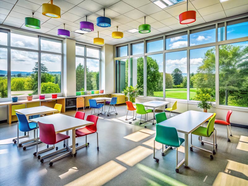 Inspiring Learning Environments a Modern Classroom Design Fostering ...
