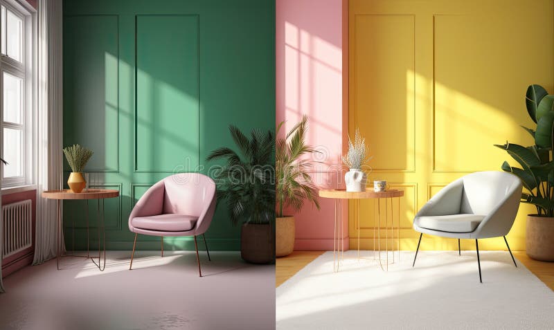 Transform Your Home with a Colorful Modern Makeover Creating Using ...