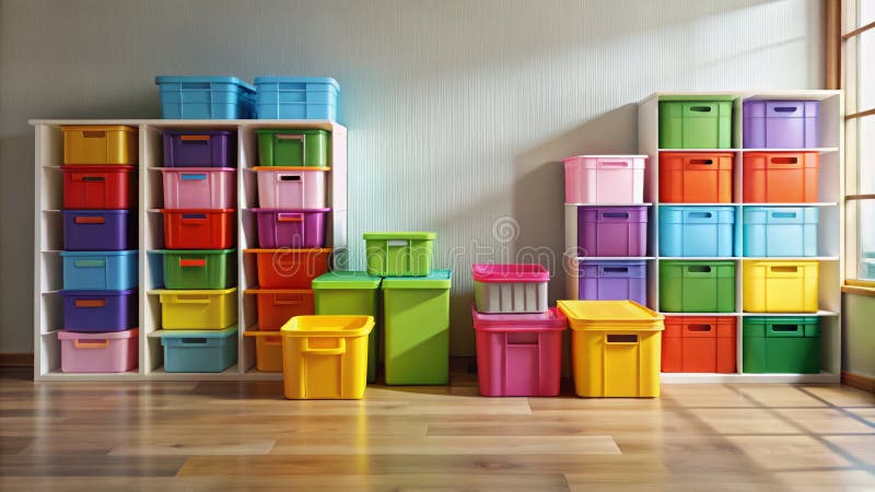 Transform Your Home with Vibrant Plastic Storage Solutions: Colorful ...