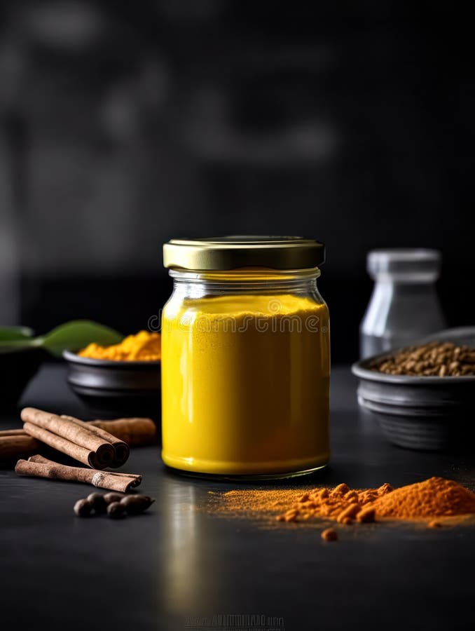 Transform Your Kitchen with Vibrant Turmeric in an Exquisite Glass ...