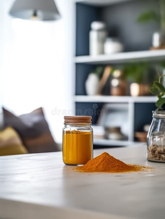 Transform Your Kitchen with Vibrant Turmeric in an Exquisite Glass ...