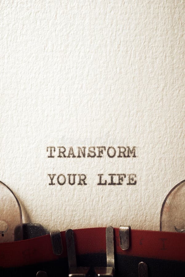 Transform your life stock image. Image of transfigure - 234865885