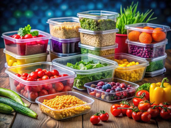 Revamp Your Meal Prep with Vibrant Stackable Food Storage Containers ...