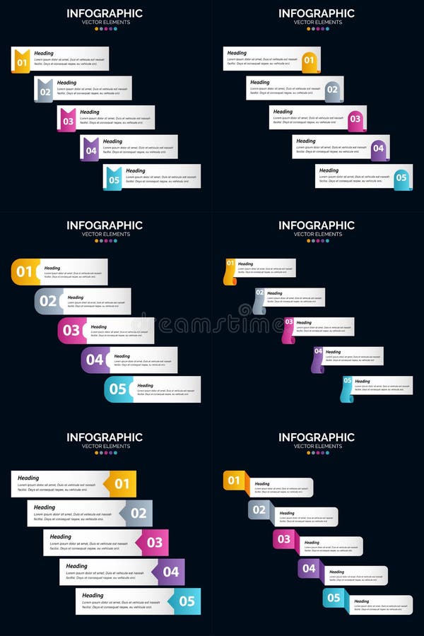 Transform Your Presentation with Our Vector Infographics Pack Stock ...
