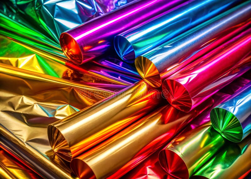 Colorful Foil Wrapping Paper: Unleash Your Creativity with Vibrant ...