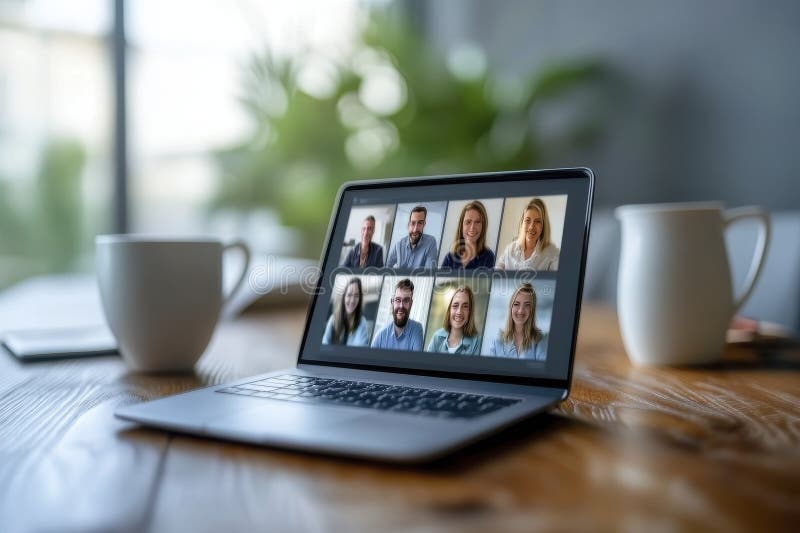 Elevate Your Remote Meetings Discover Stunning Visuals of Video Conferences, Virtual Teams, and ...