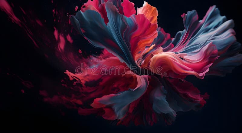 Transform Your Screen with a Captivating Pastel Wave Background Stock ...