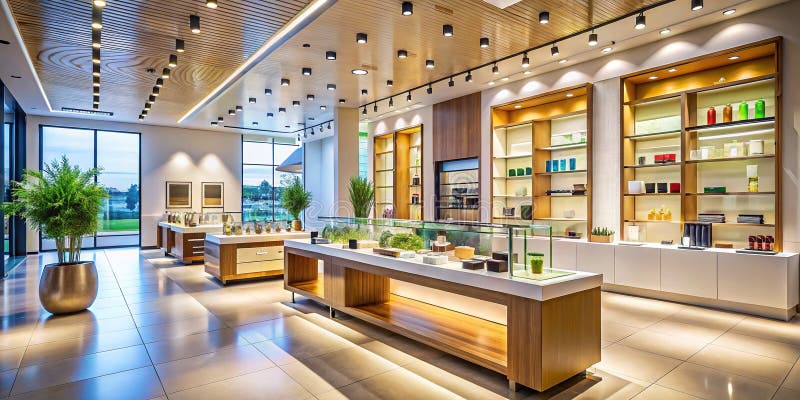 Transform Your Shopping Experience a Bright Modern Retail Store ...