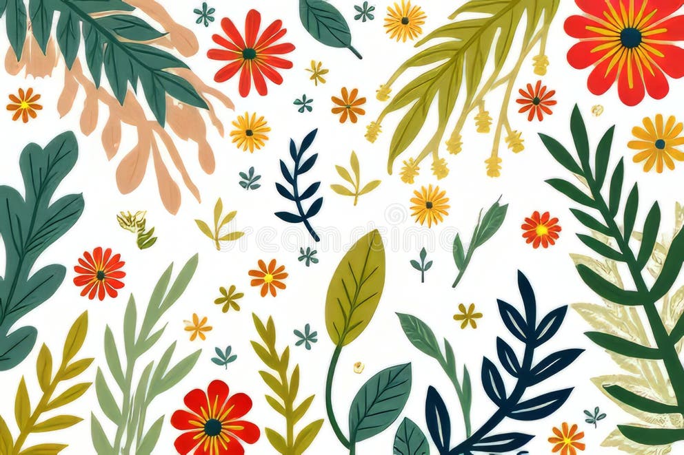 Vibrant Floral and Botanical Pattern Design a Colorful Collection for ...