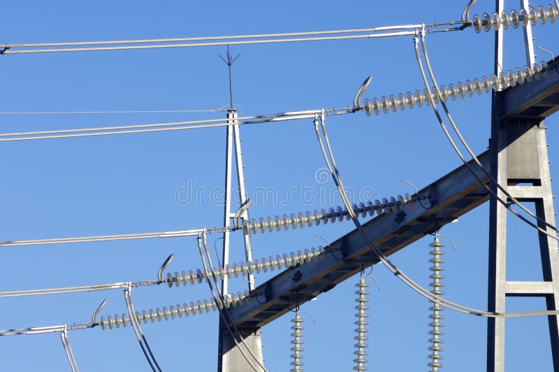 Transformador de poder foto de archivo. Imagen de sistema - 51741938