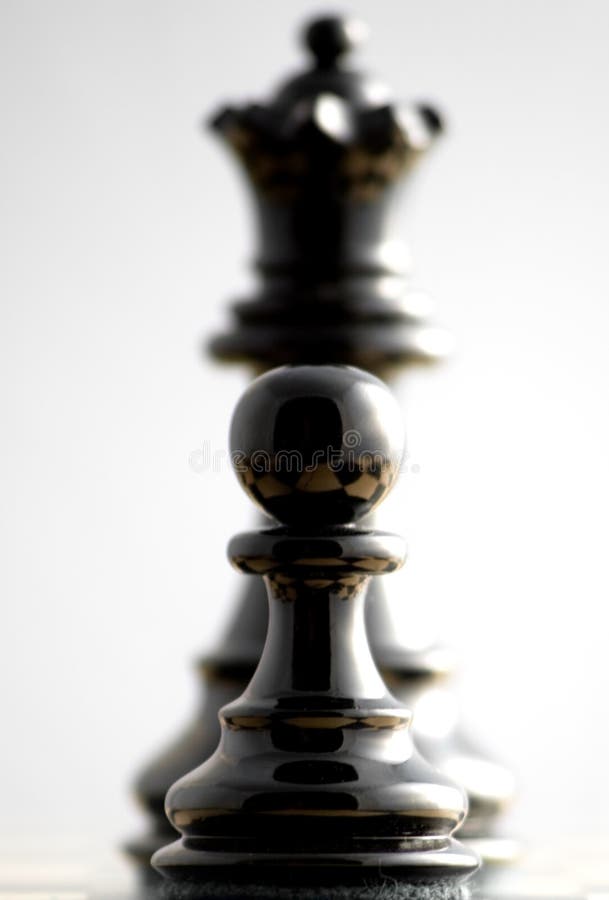 Transformation. Chess. Focus on Pawn Stock Image - Image of goal ...