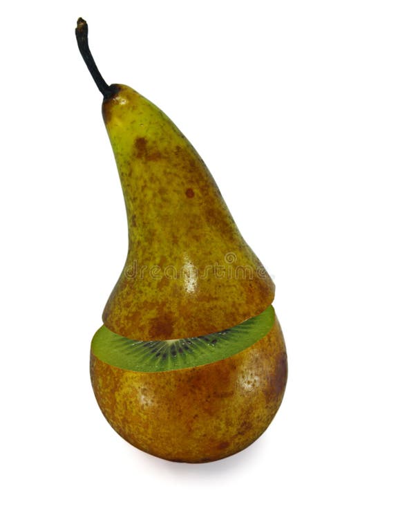 The Transformation of Pears in Orange Stock Photo - Image of soft ...