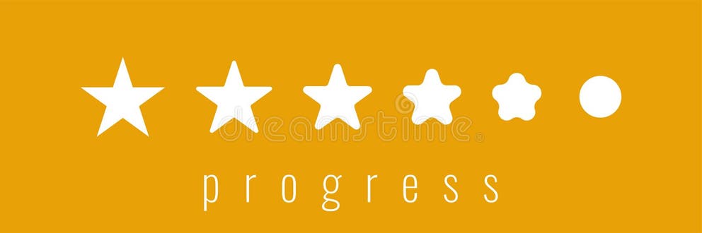 Transformation of Progress and Chance Stock Vector - Illustration of ...