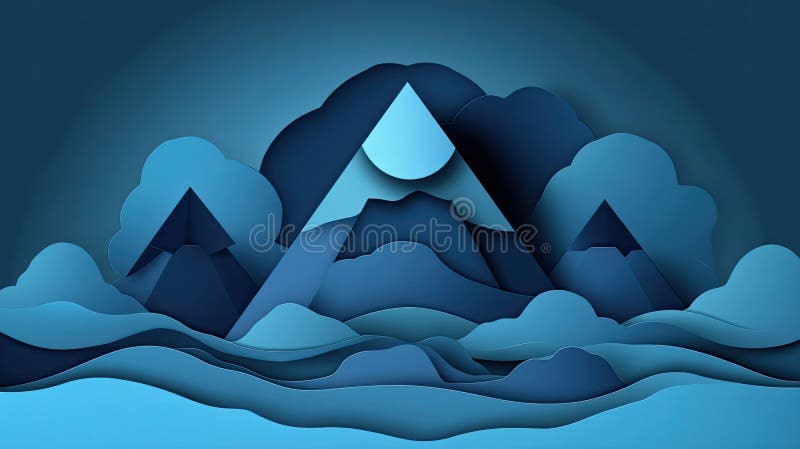 Transformation Warping Pyramid Stock Illustration - Illustration of ...