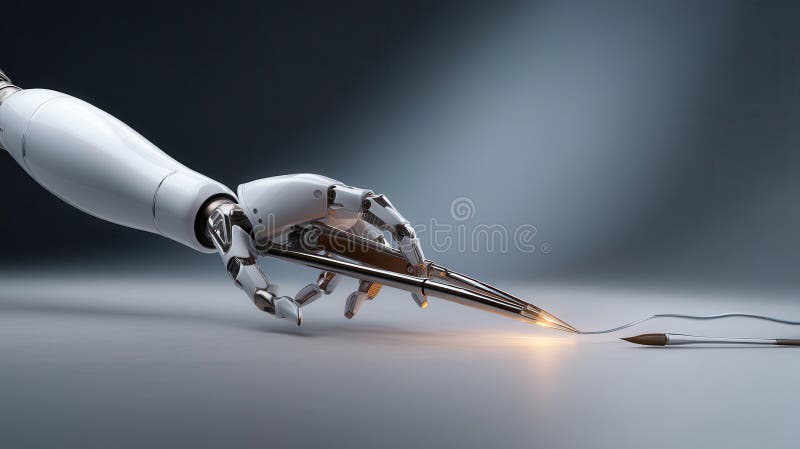 Transformative AI Technology and Creativity in a Stunning White and ...