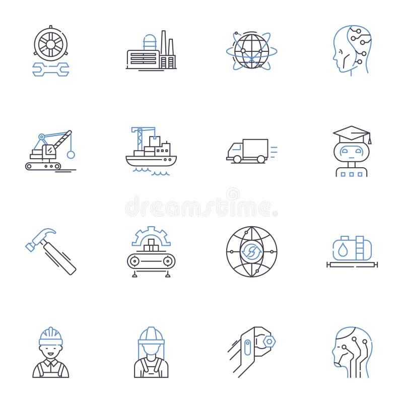 Transformative Line Icons Collection. Mindfulness, Change, Growth ...