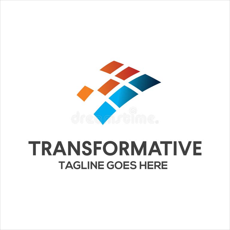 Transformative logo stock vector. Illustration of futuristic - 221779283