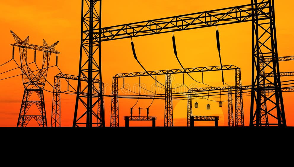 Transformer Substation Stock Illustrations – 2,152 Transformer ...