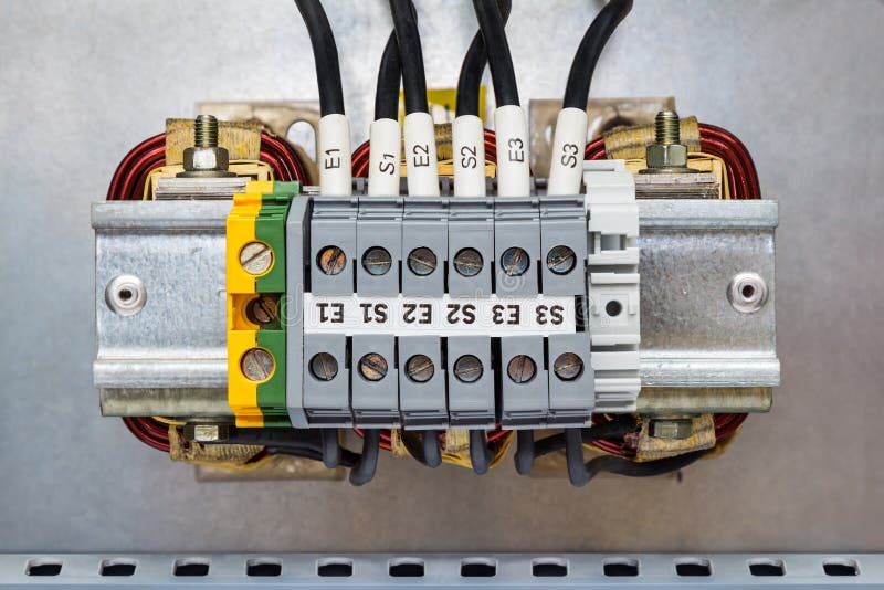 Diesel Generator For Backup Power In Room Stock Image - Image of pipes ...