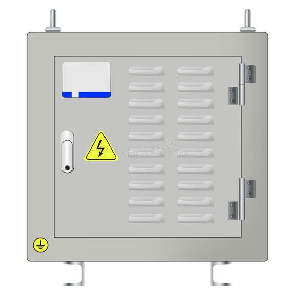 Transformer Electrical Box. Fuse Box. Power Switch Panel. Electrical ...