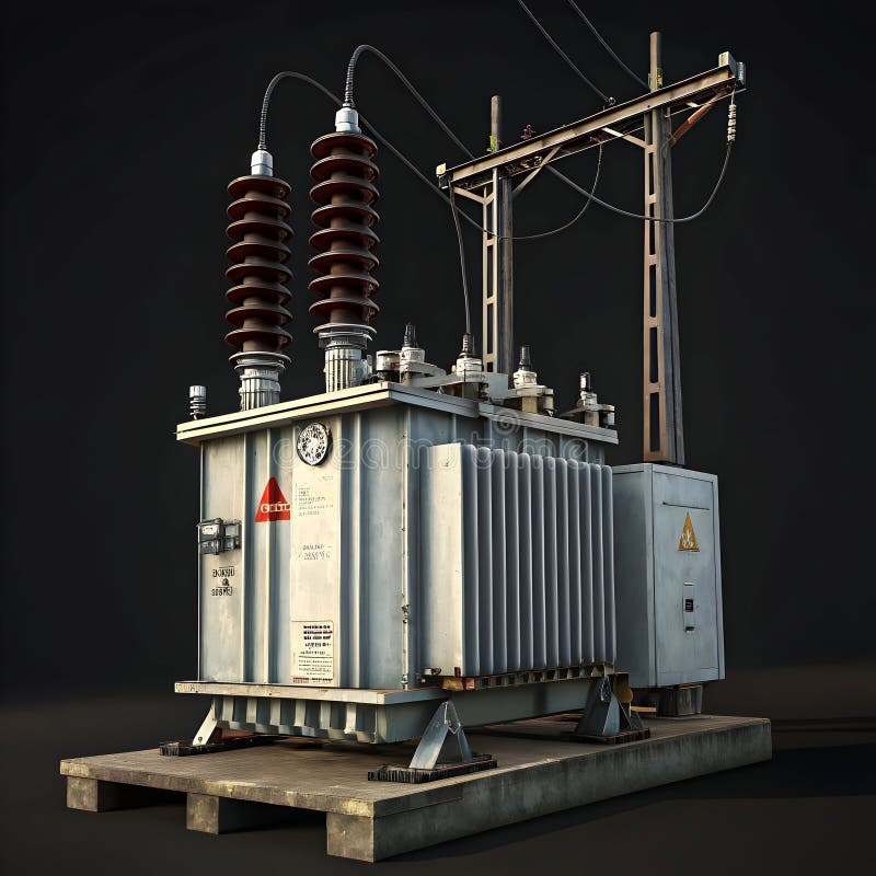 A Transformer, an Electrical Device Used To Change Voltage Levels in ...