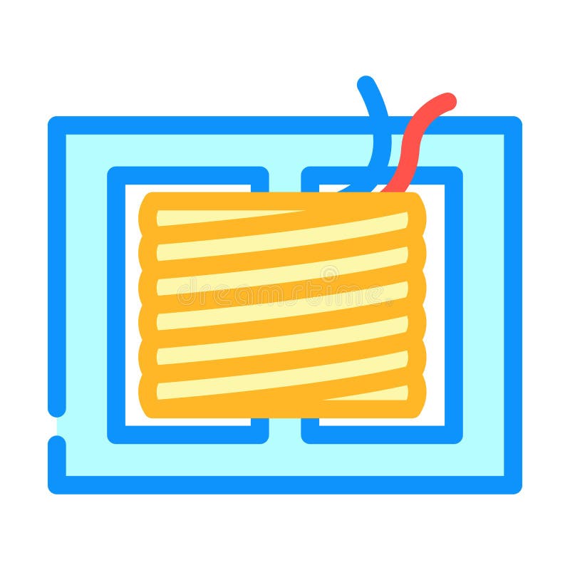 Transformer. Electronic Symbol. Illustration of Basic Circuit Symbols ...