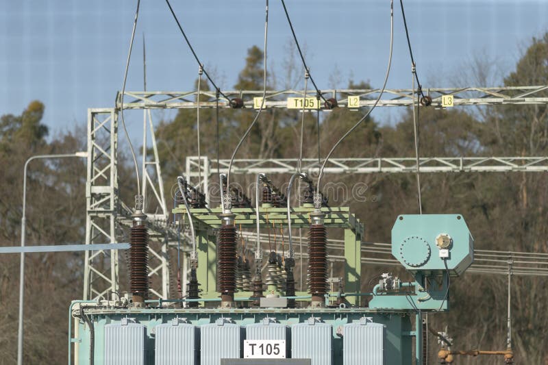 A Transformer that Has the Identification Number T185 Marked on it ...