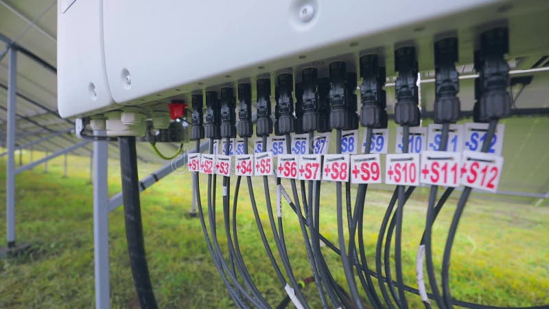 Solar Station Equipment. a Transformer at a Power Plant, a Transformer ...