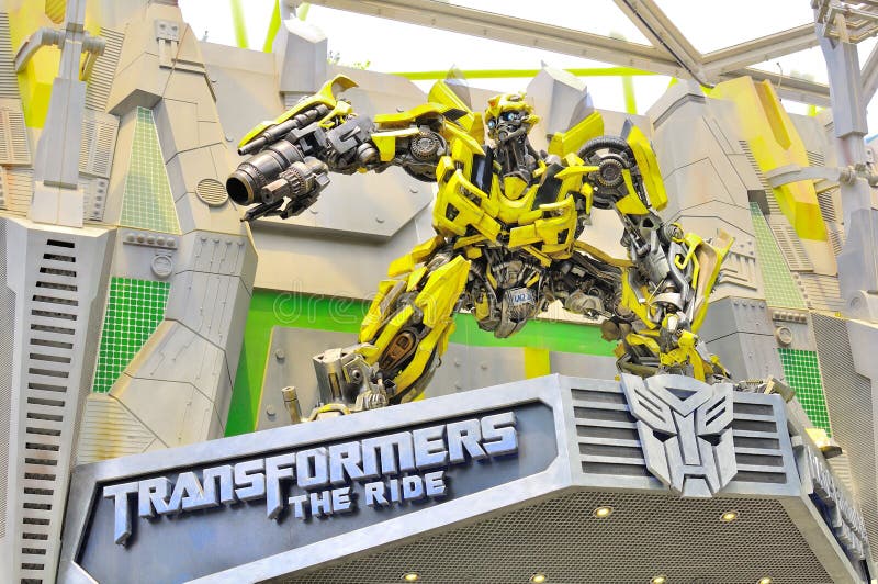 Transformer the Ride editorial stock image. Image of model - 26282289