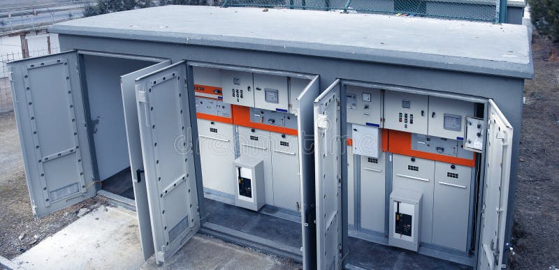 Power transformer stock photo. Image of steel, powerlines - 11878870