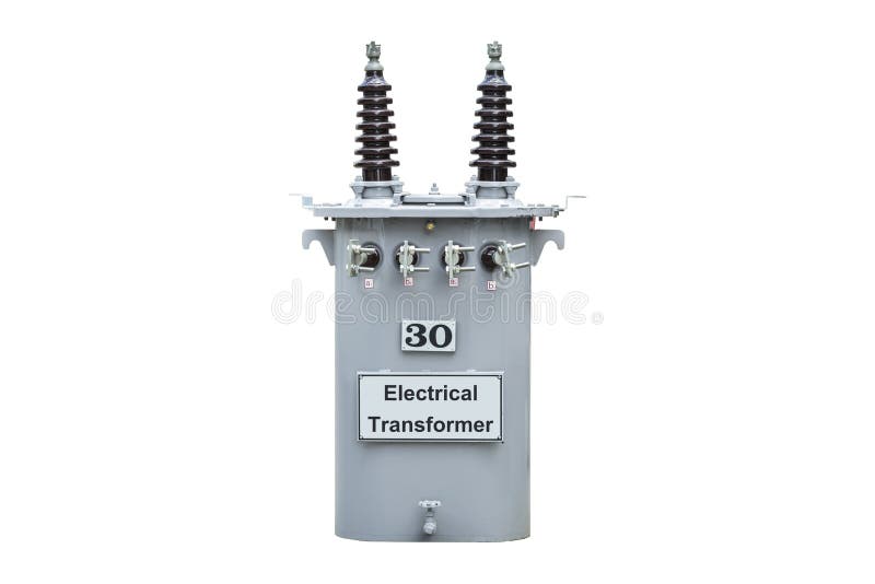 Transformer and the Small Voltage Electric Stock Photo - Image of ...